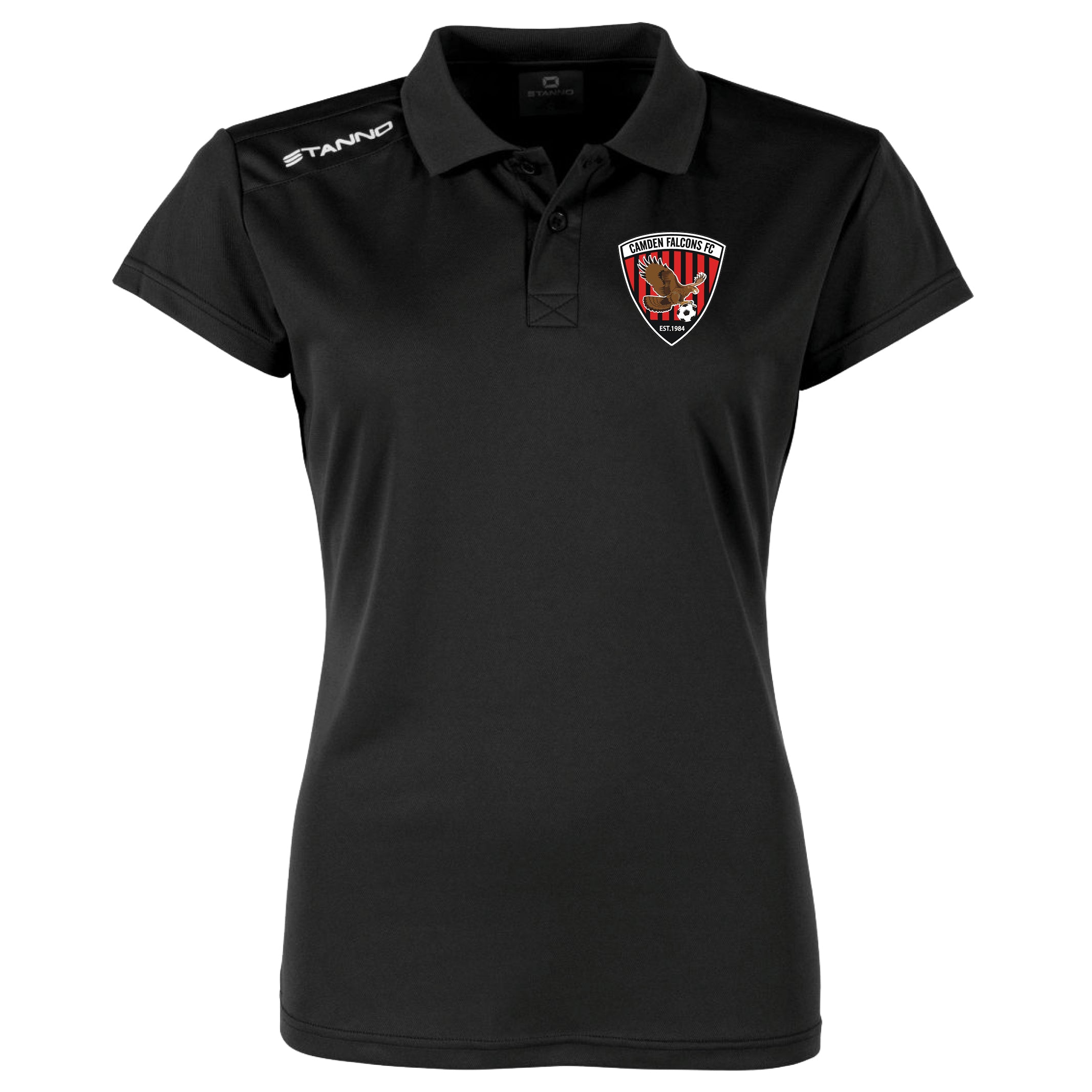 FIELD POLO | WOMENS - Black – stanno-au