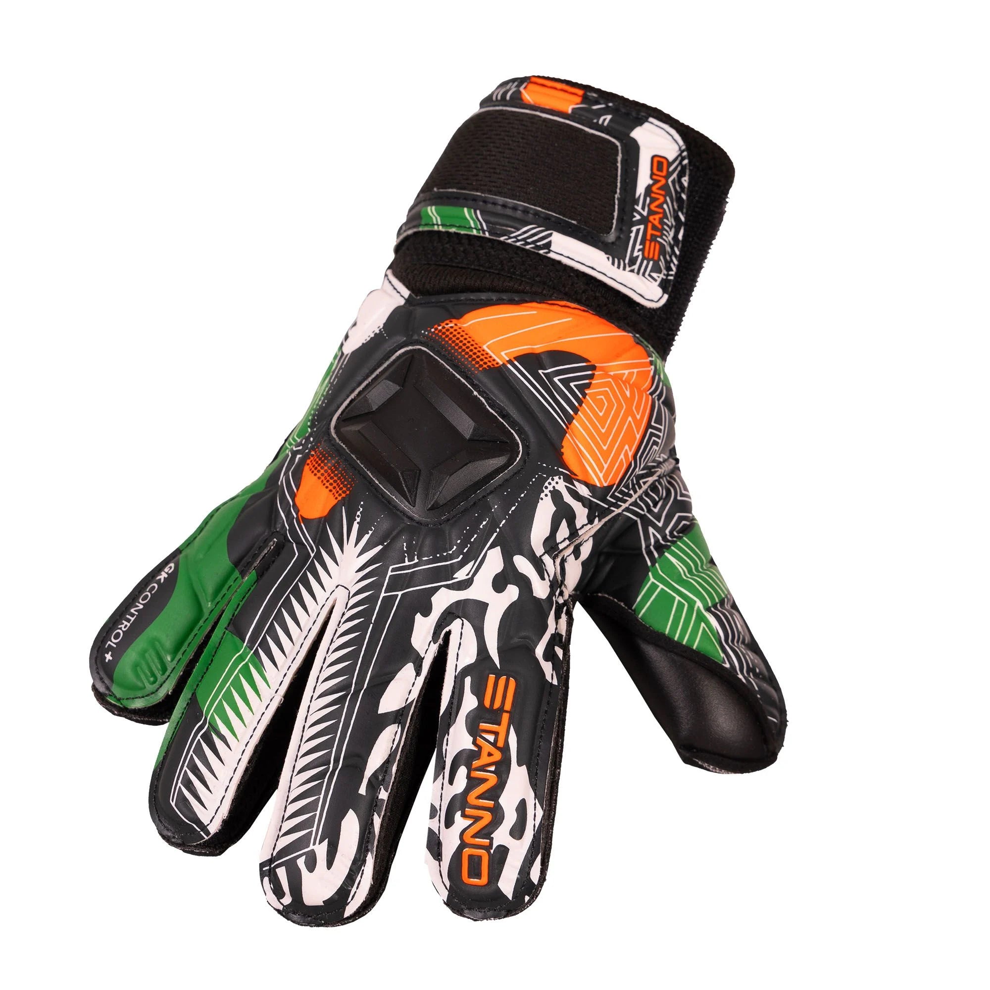 JUNGLE GOALKEEPER JR - Black, Green and Orange – stanno-au