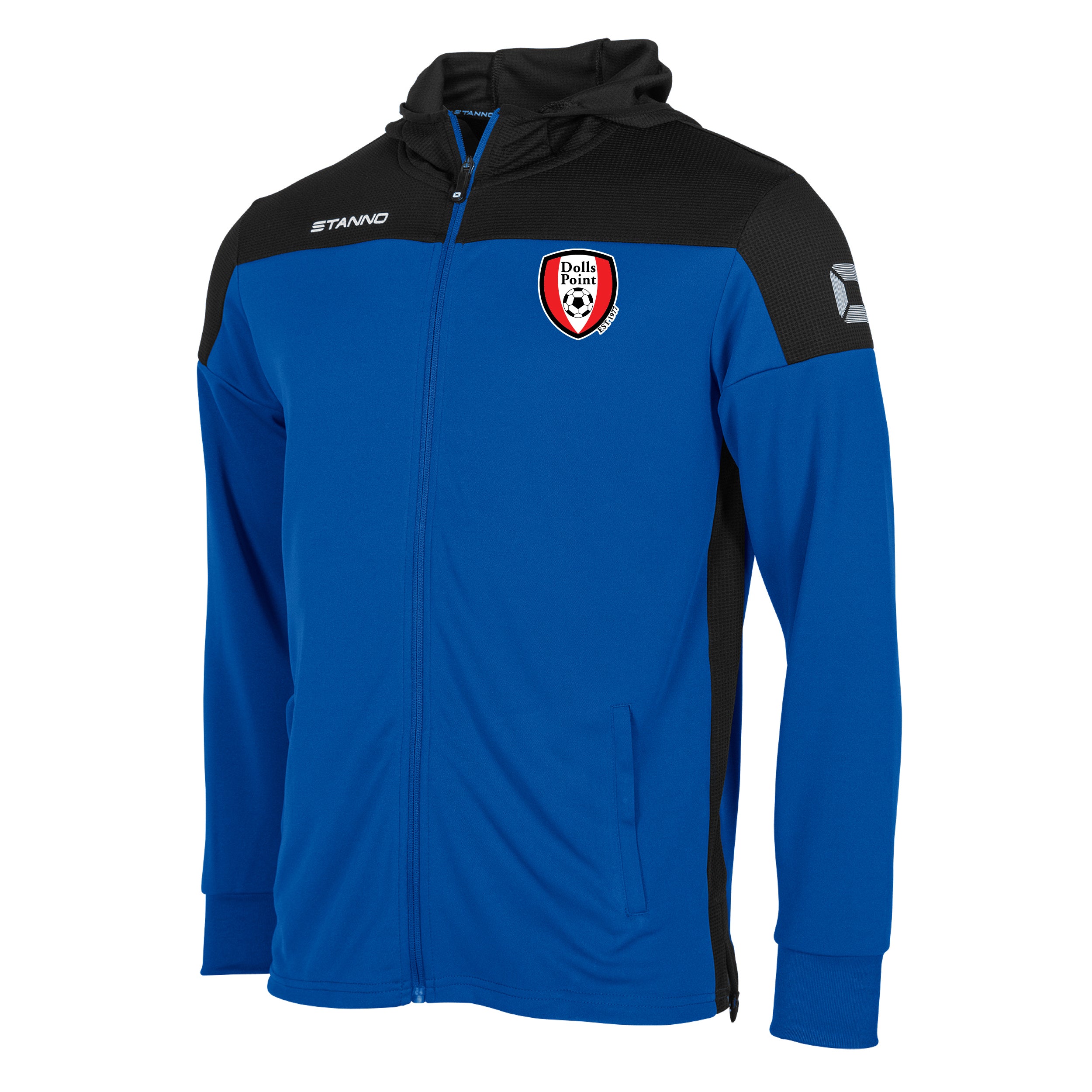 PRIDE FZ HOODED - Royal and Black – stanno-au